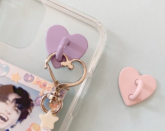 Heart Phone Charm | Etsy