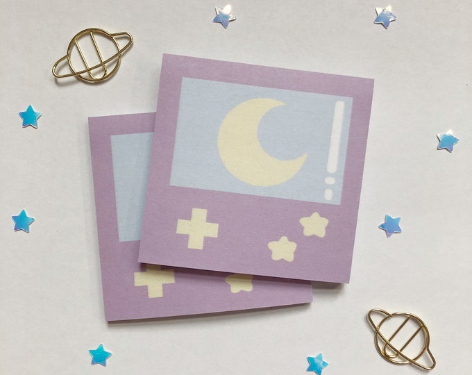 Video Game Post It Notes | Sticky Notes | Dreamy | Space Stationery ...