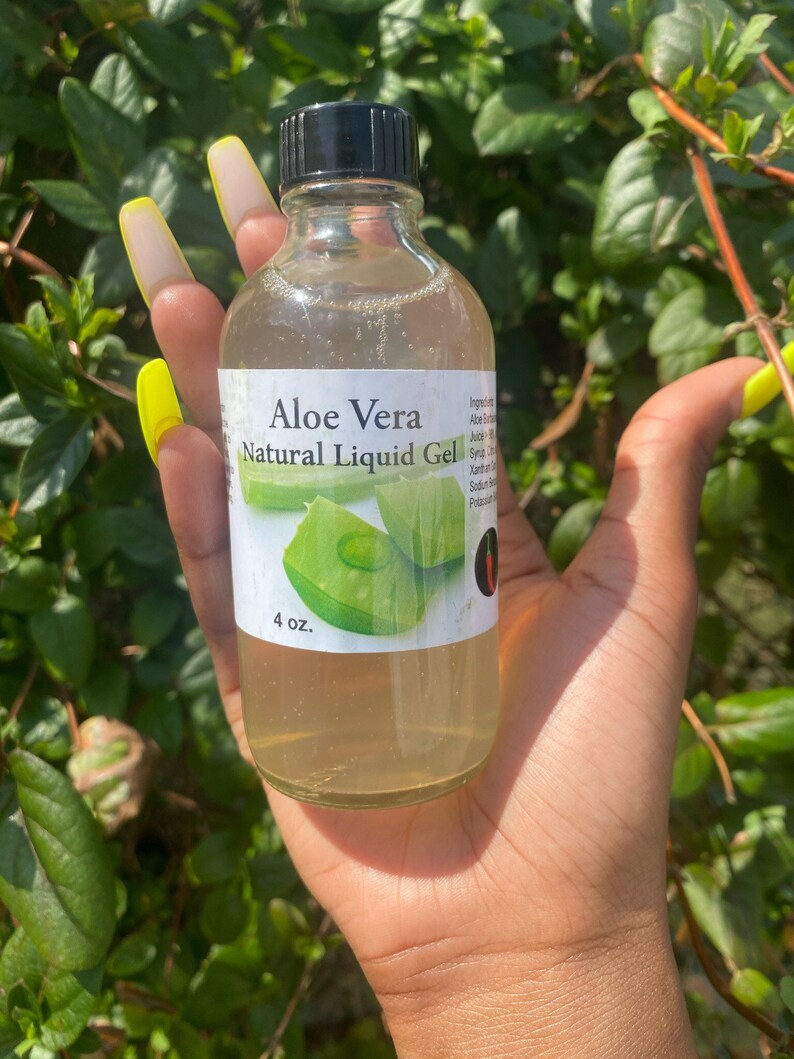 100% Aloe Vera Natural Liquid Gel - Etsy