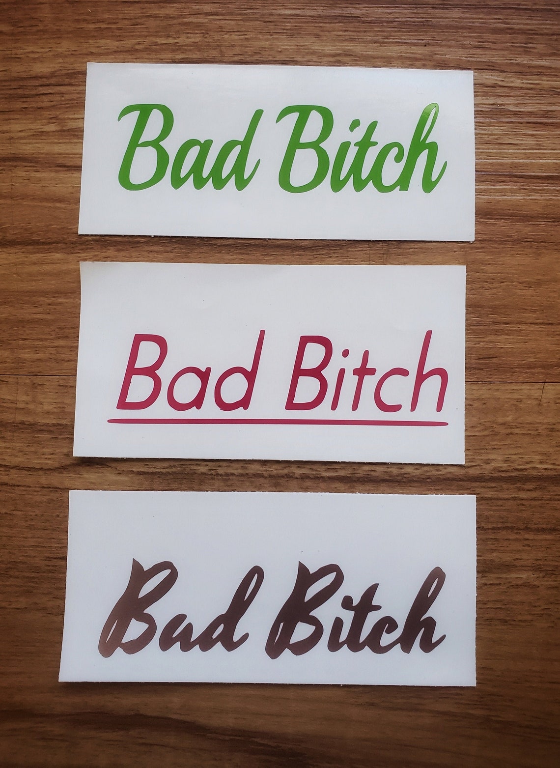 Bad Bitch Window/vehicle/sign Vinyl Sticker Decal - Etsy