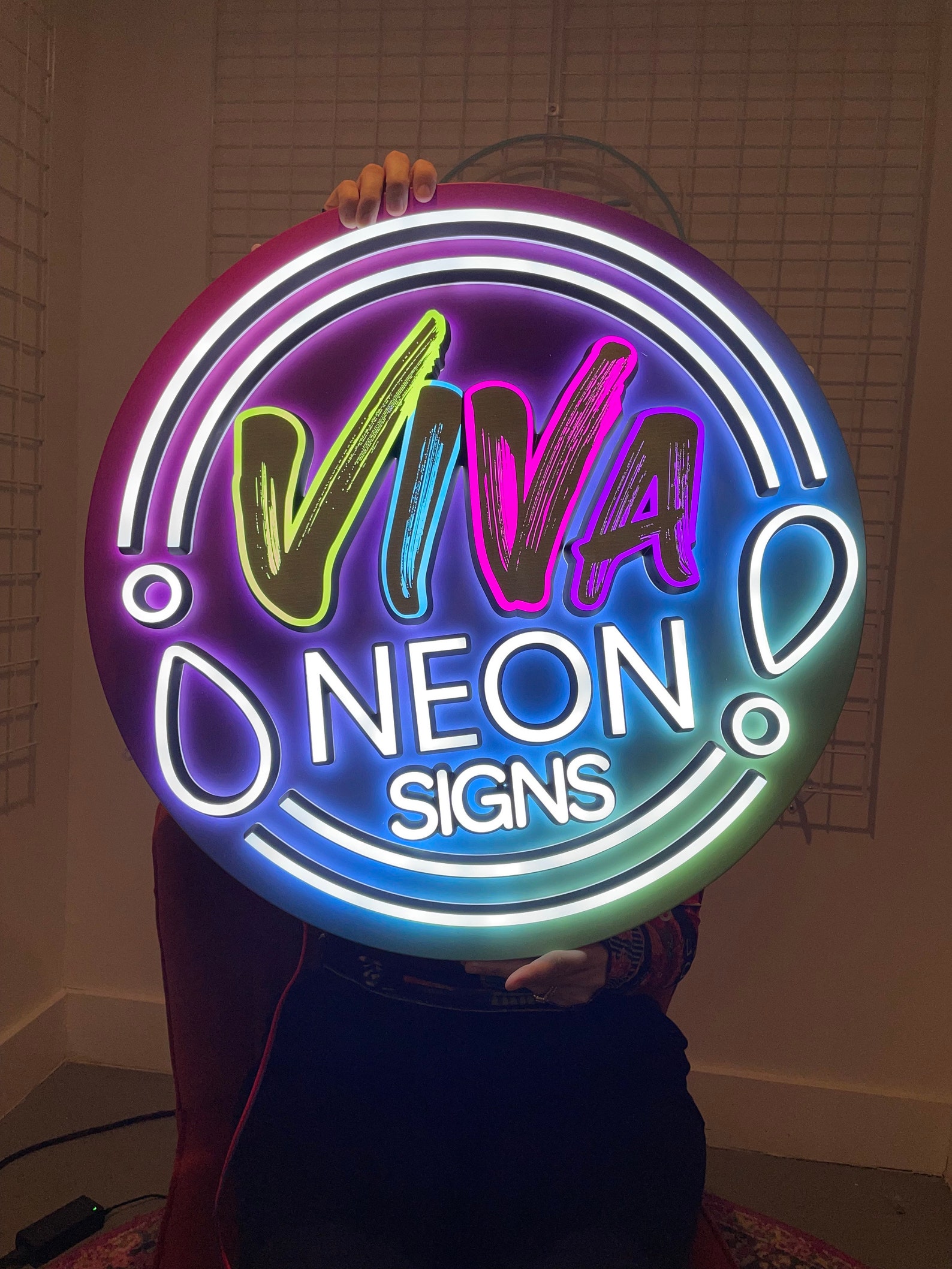 NEON Light SIGN, CUSTOM Neon Sign, 3d Acrylic Sign, Business Logo Sign ...