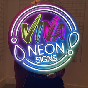 NEON Light SIGN, CUSTOM Neon Sign, 3d Acrylic Sign, Business Logo Sign ...