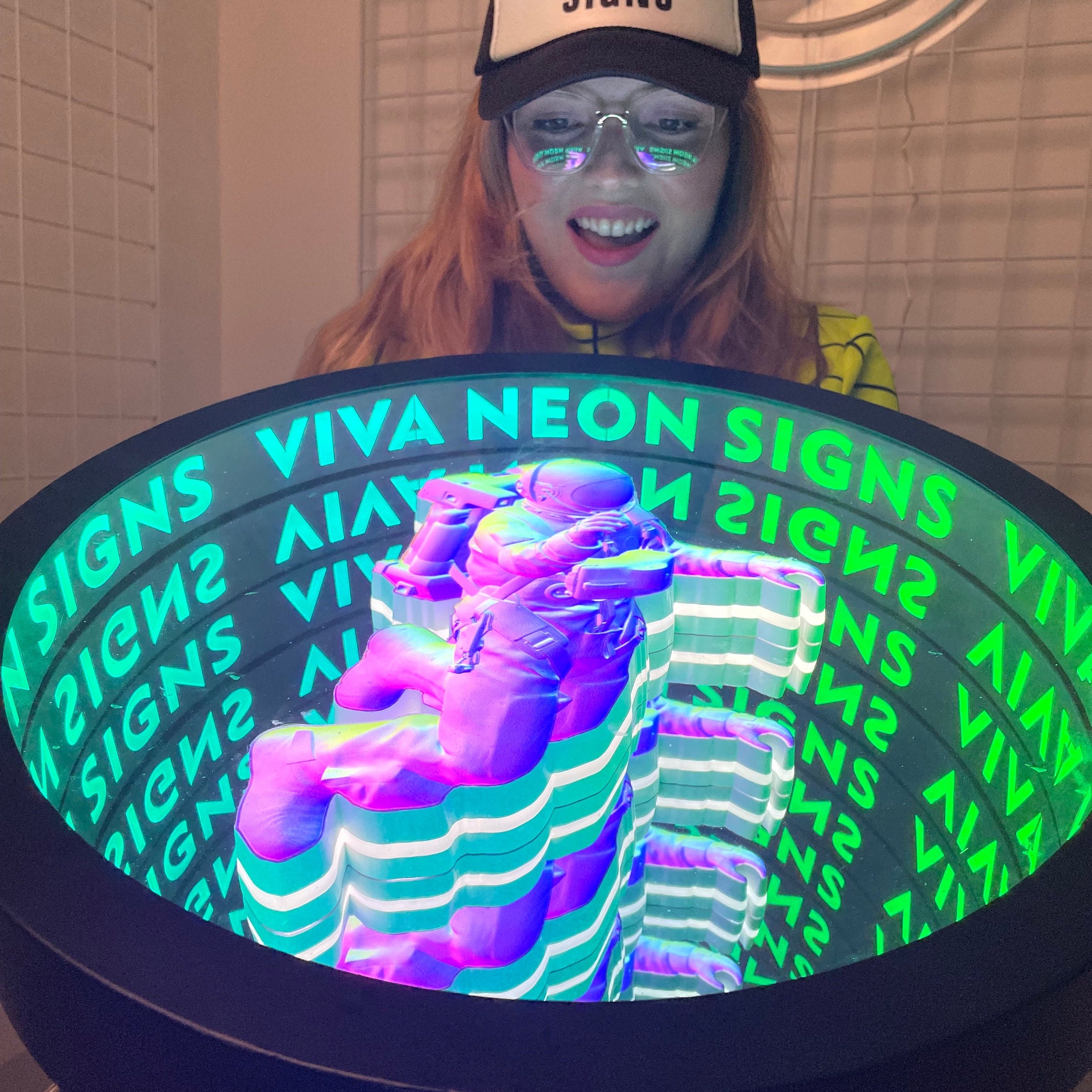 INFINITY MIRROR Custom Neon SIGN Led Neon Sign Neon Mirror - Etsy