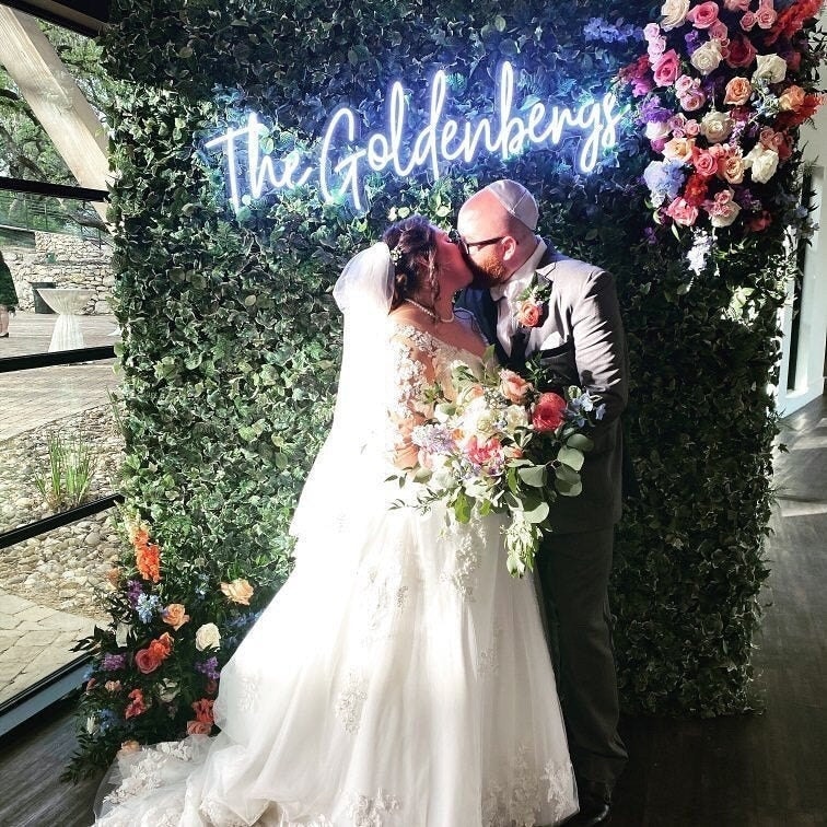 Neon Sign Wedding | Custom Neon Sign Wedding | Neon Wedding Sign ...