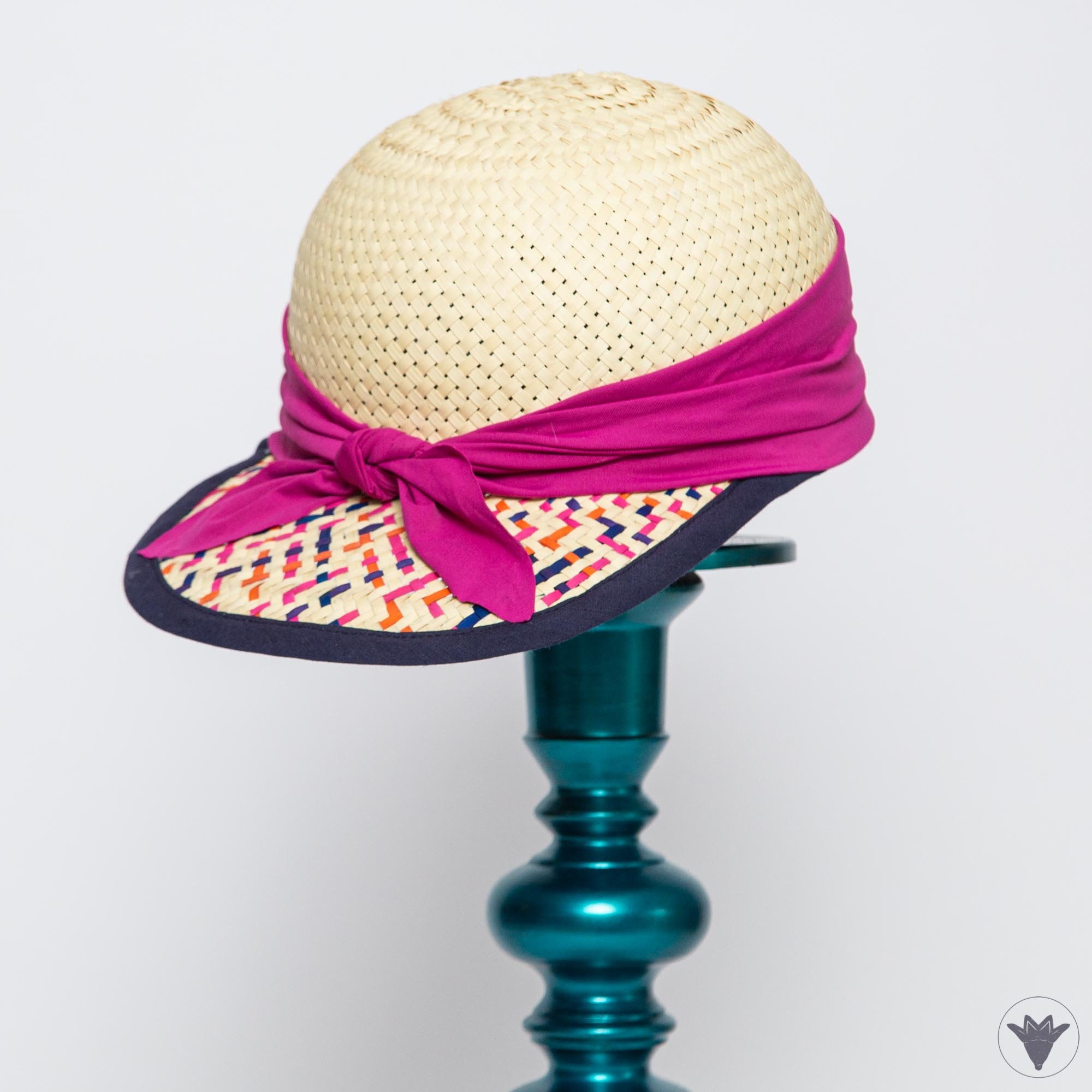 Diane in Capri Straw Cap - Etsy