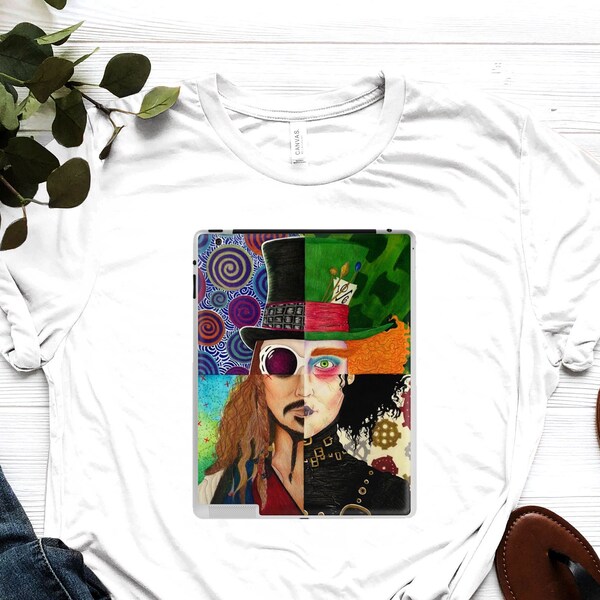 Johnny Depp T Shirt - Etsy
