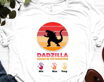 Funny Dadzilla Shirt | Etsy