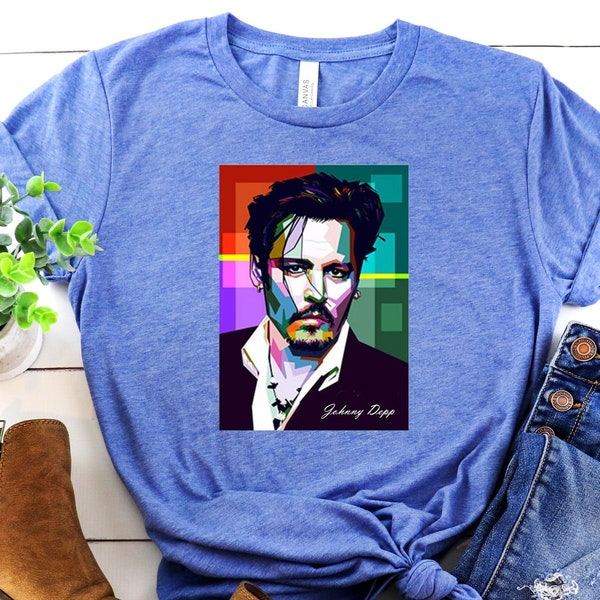 Johnny Depp Shirt - Etsy