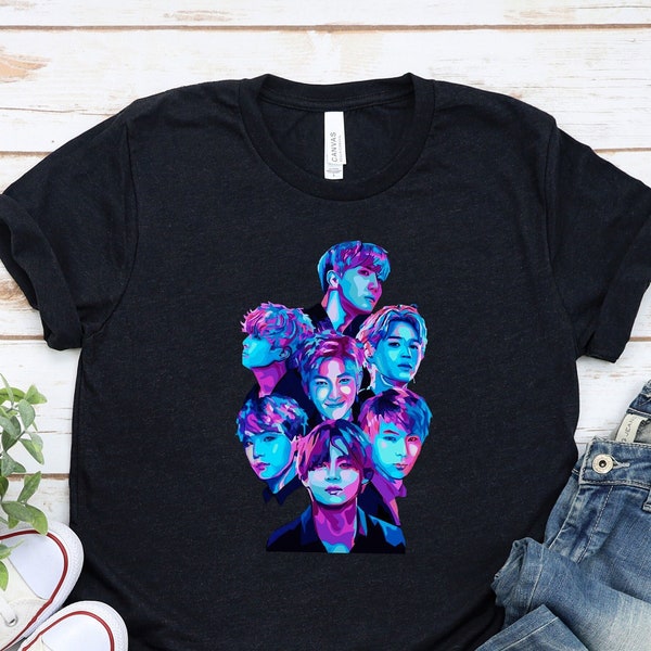 Bts Tshirt - Etsy