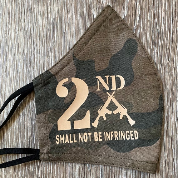 2nd Amendment Shall Not Be Infringed Washable Face | Etsy