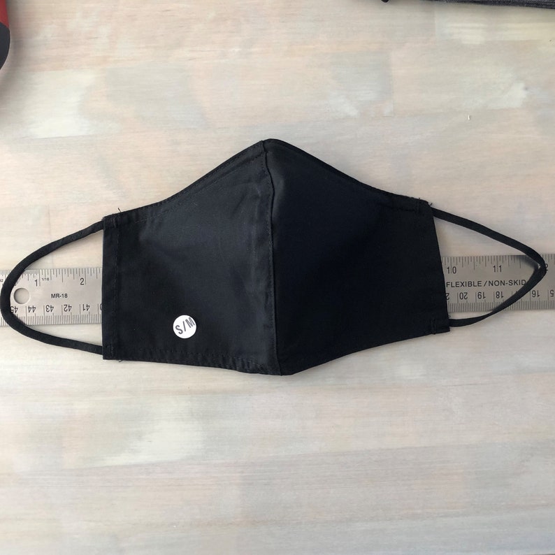 The Mask Goes Over the Nose Face Maskface Covering Two Layers - Etsy