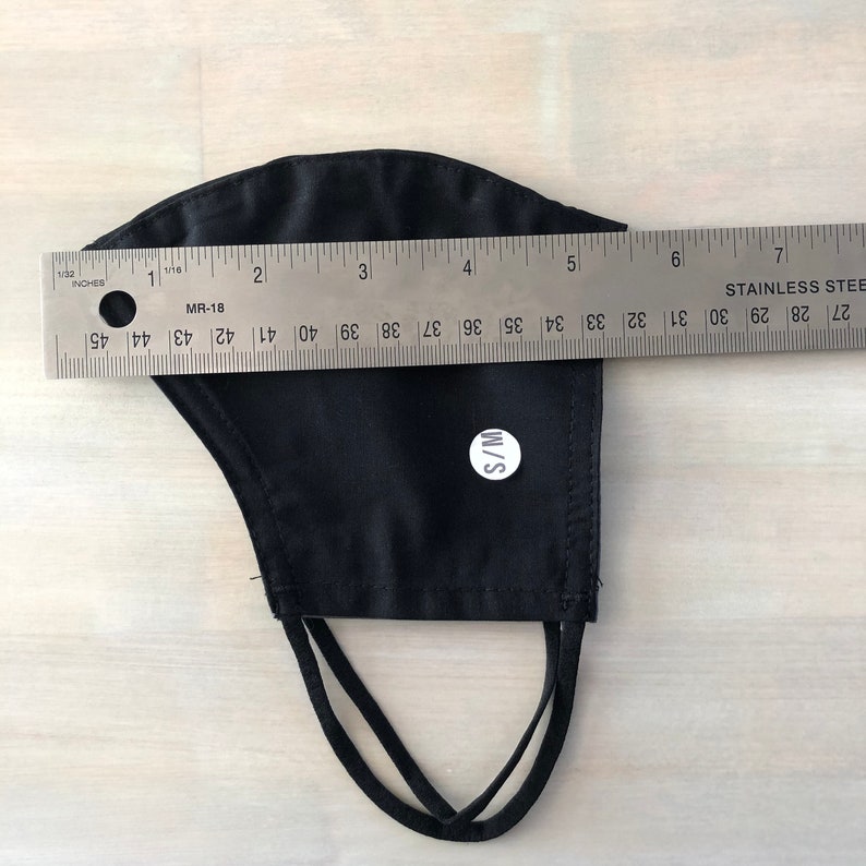 The Mask Goes Over the Nose Face Maskface Covering Two Layers | Etsy