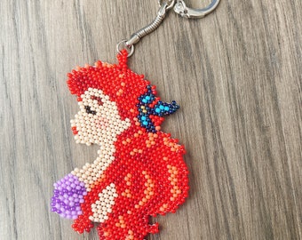 Little Mermaid Keychain - Etsy