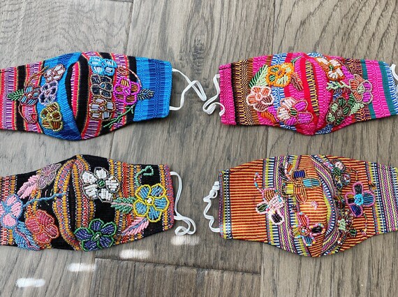 Beaded Face Masks - Etsy