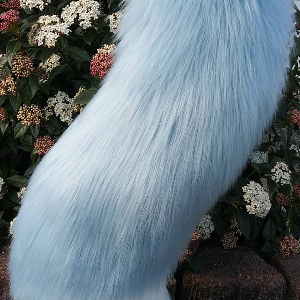 Light Blue Therian Tail - Etsy