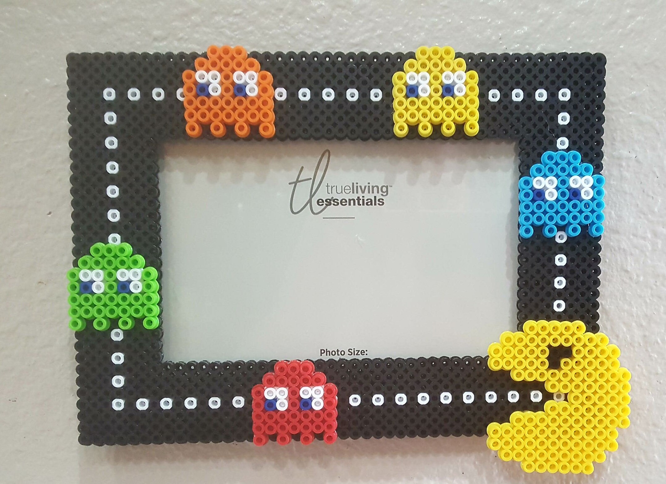 Pac man perler frame | Etsy