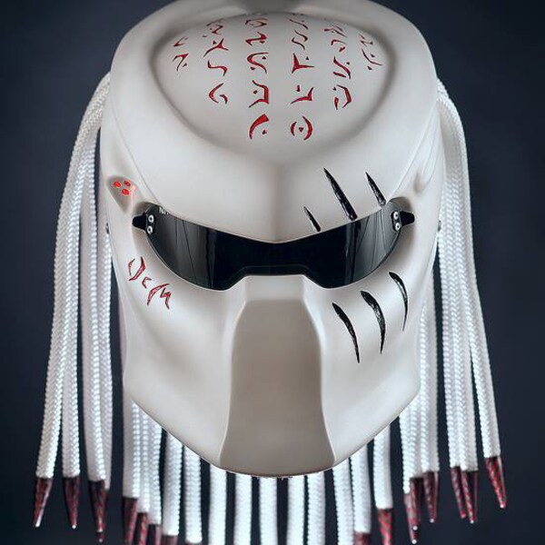 Predator Motorcycle Helmet - Etsy
