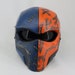 Deathstroke Style C Motorcycle Helmet Custom DOT and ECE Approved - Etsy