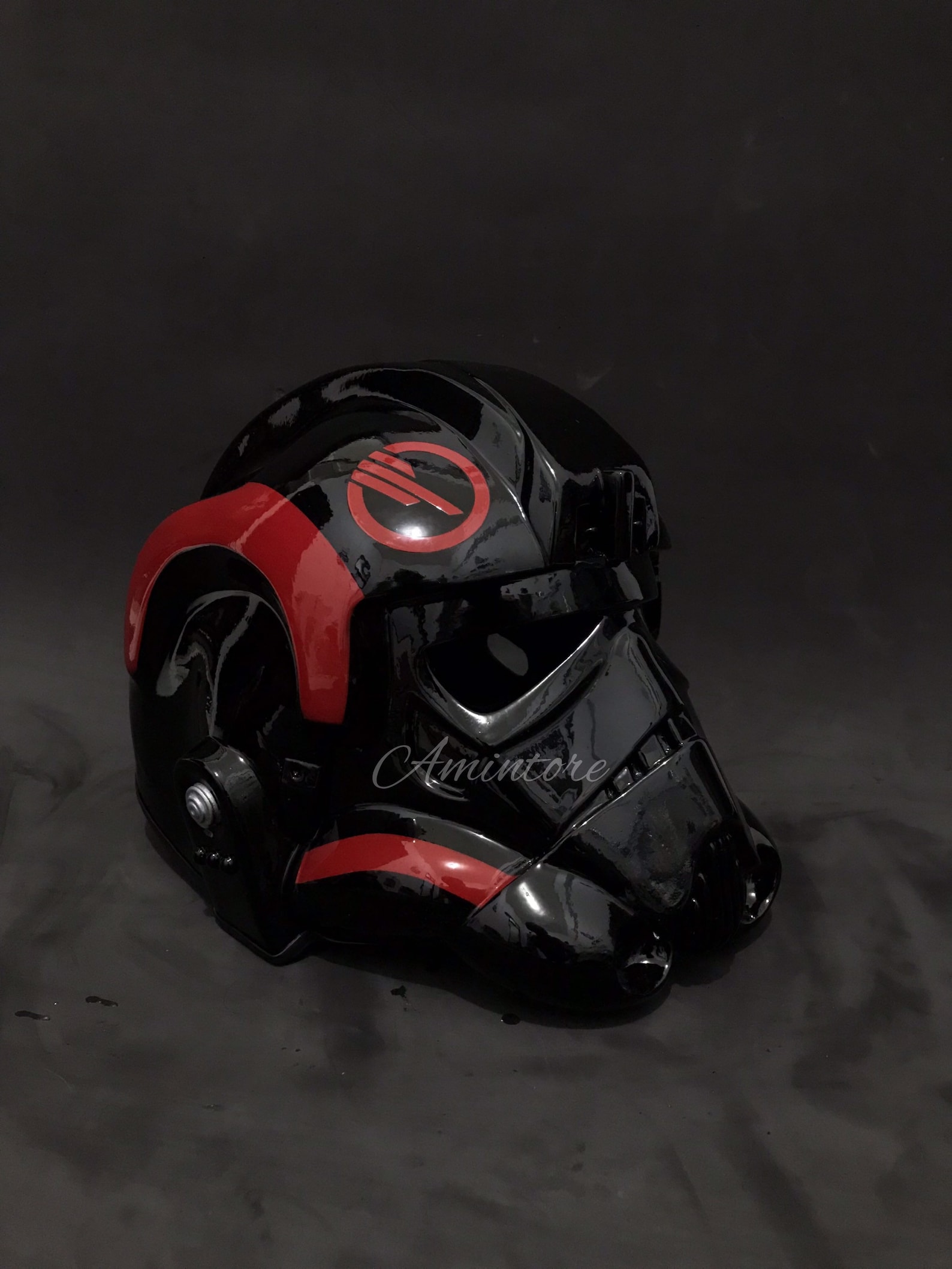 Inferno Squad Tie Fighter Pilot Motorcycle Helmet Custom DOT and ECE ...