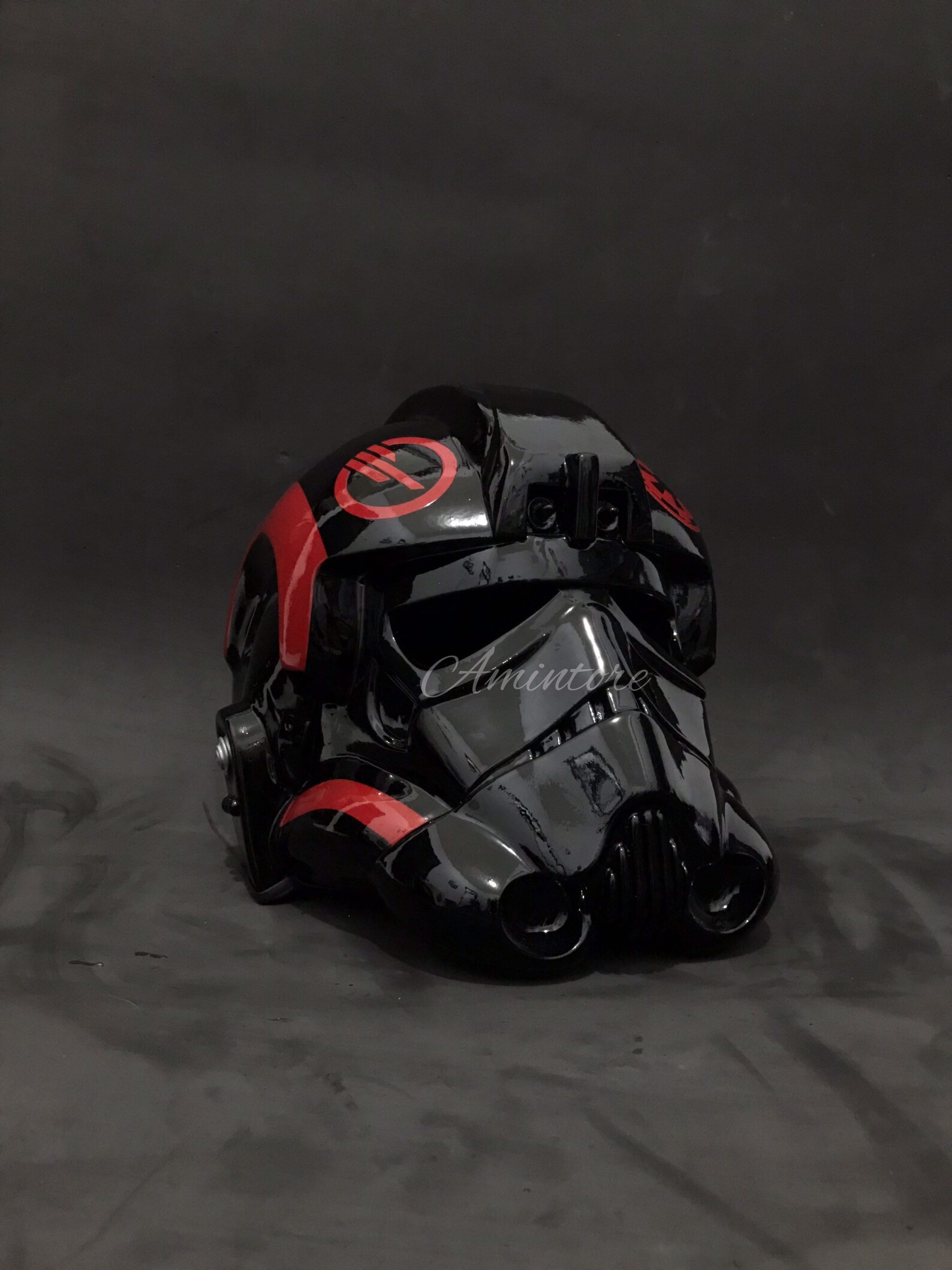 Inferno Squad Tie Fighter Pilot Motorcycle Helmet Custom DOT and ECE ...