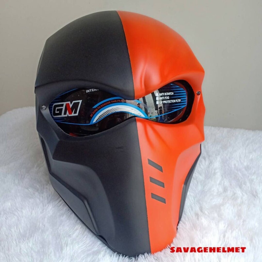 Deathstroke Style B Motorcycle Helmet Custom DOT and ECE Approved - Etsy