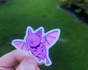 Vampire Bat Sticker Durable Vintage Halloween Vinyl Stickers - Etsy