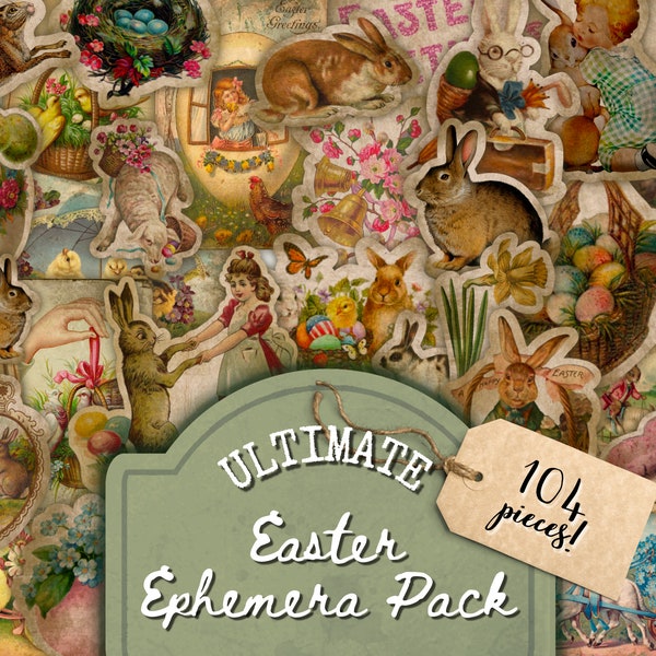 Easter Ephemera - Etsy