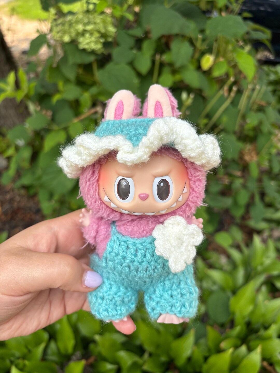 Labubu Hat Crochet Pattern, Labubu Hat Pattern, Labubu Cute Clothes ...