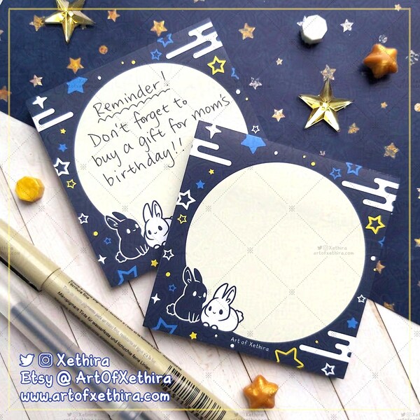 Space Sticky Notes - Etsy