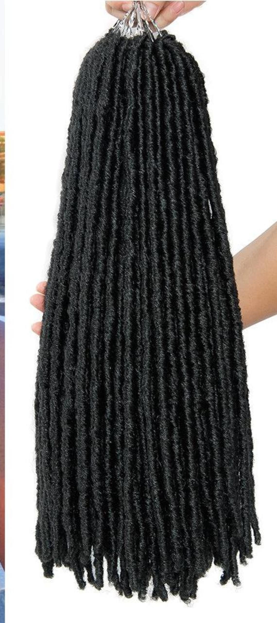 Faux Locs Crochet Hair and S/B Devon Style - Etsy