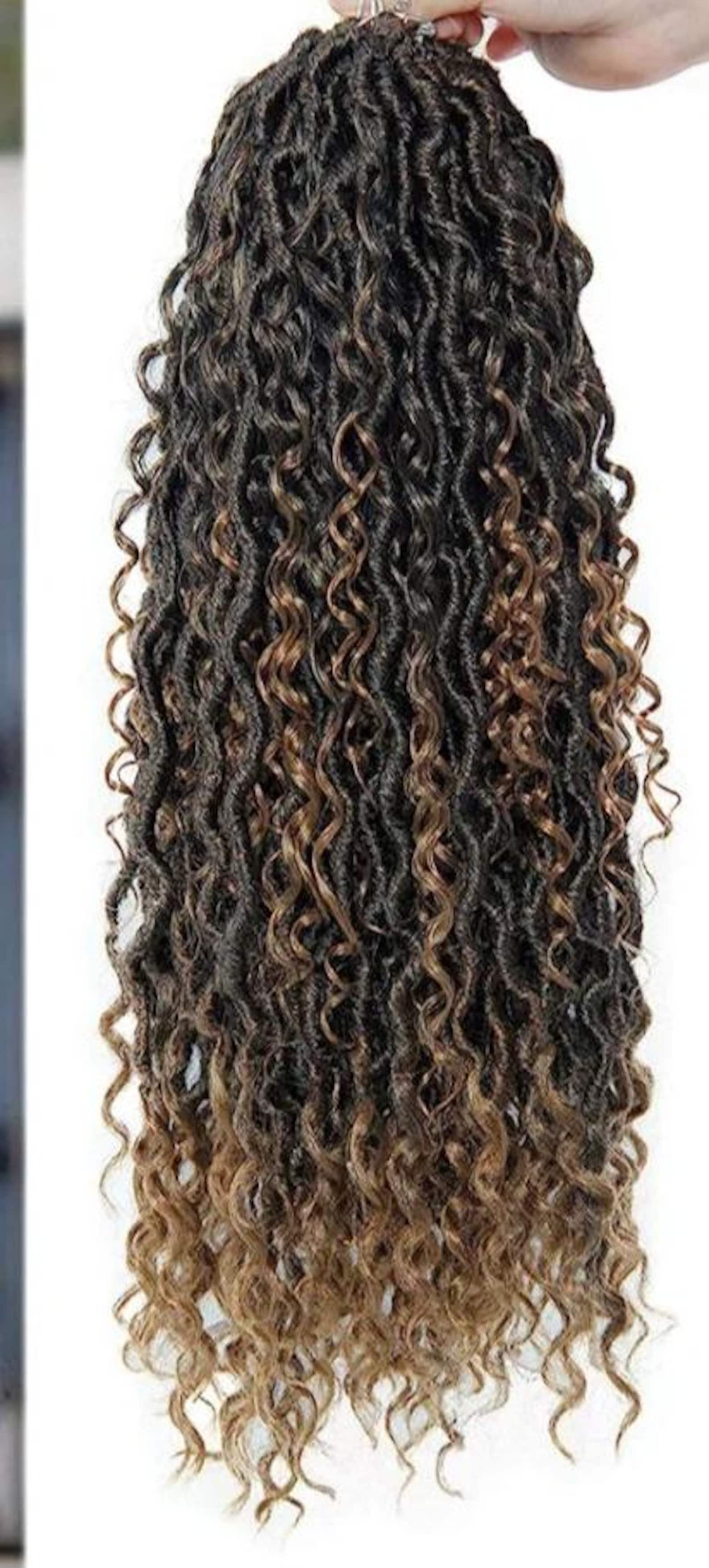 Faux Locs With Curly End Soft Locs and Goddess and Goddess Locs Crochet ...