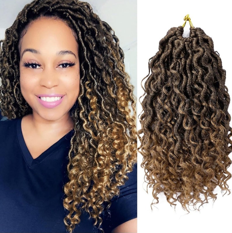 Faux Locs With Curly End Soft Locs and Goddess and Goddess Locs Crochet ...