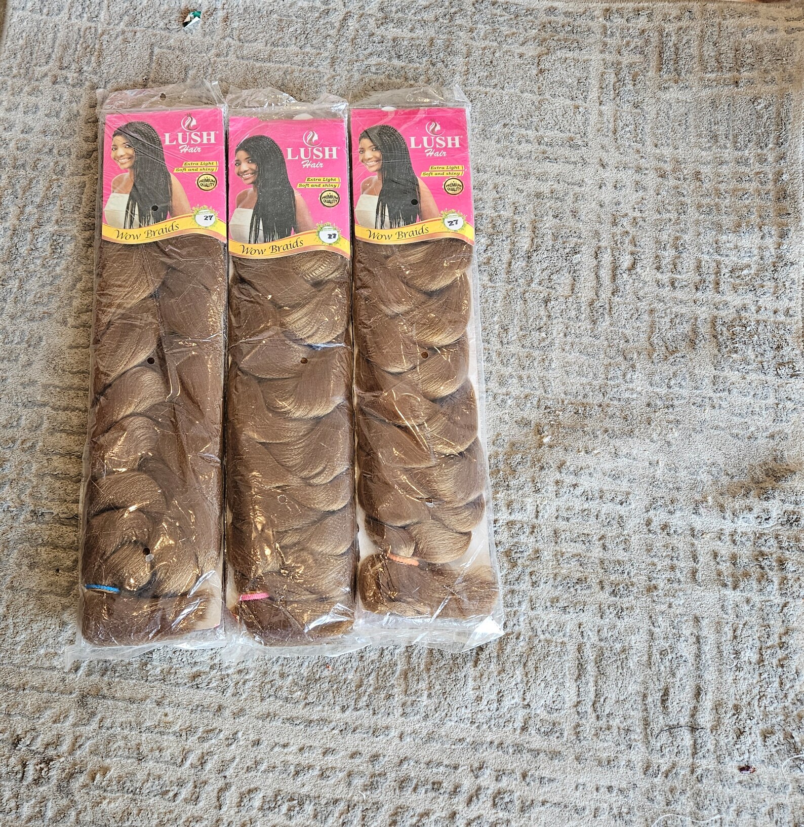 Lush Hair Extra Light and Shiny for Braiding Extensions - Etsy