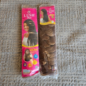Lush Hair Extra Light and Shiny for Braiding Extensions - Etsy