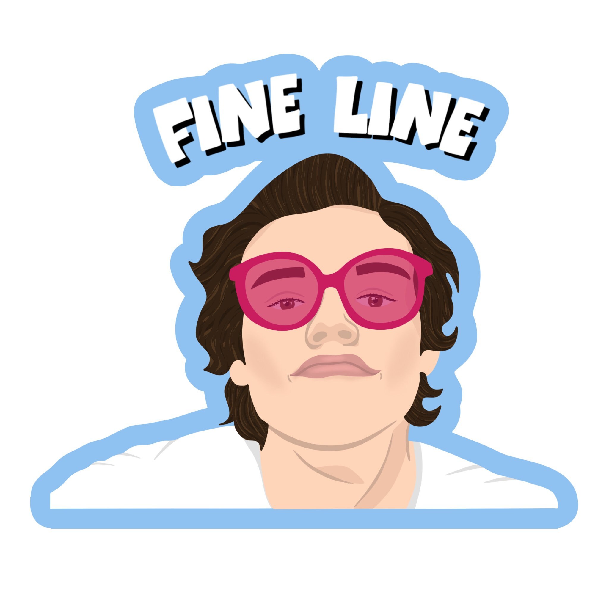 Harry Styles Fine Sticker Harry Styles Sticker Harry Styles - Etsy