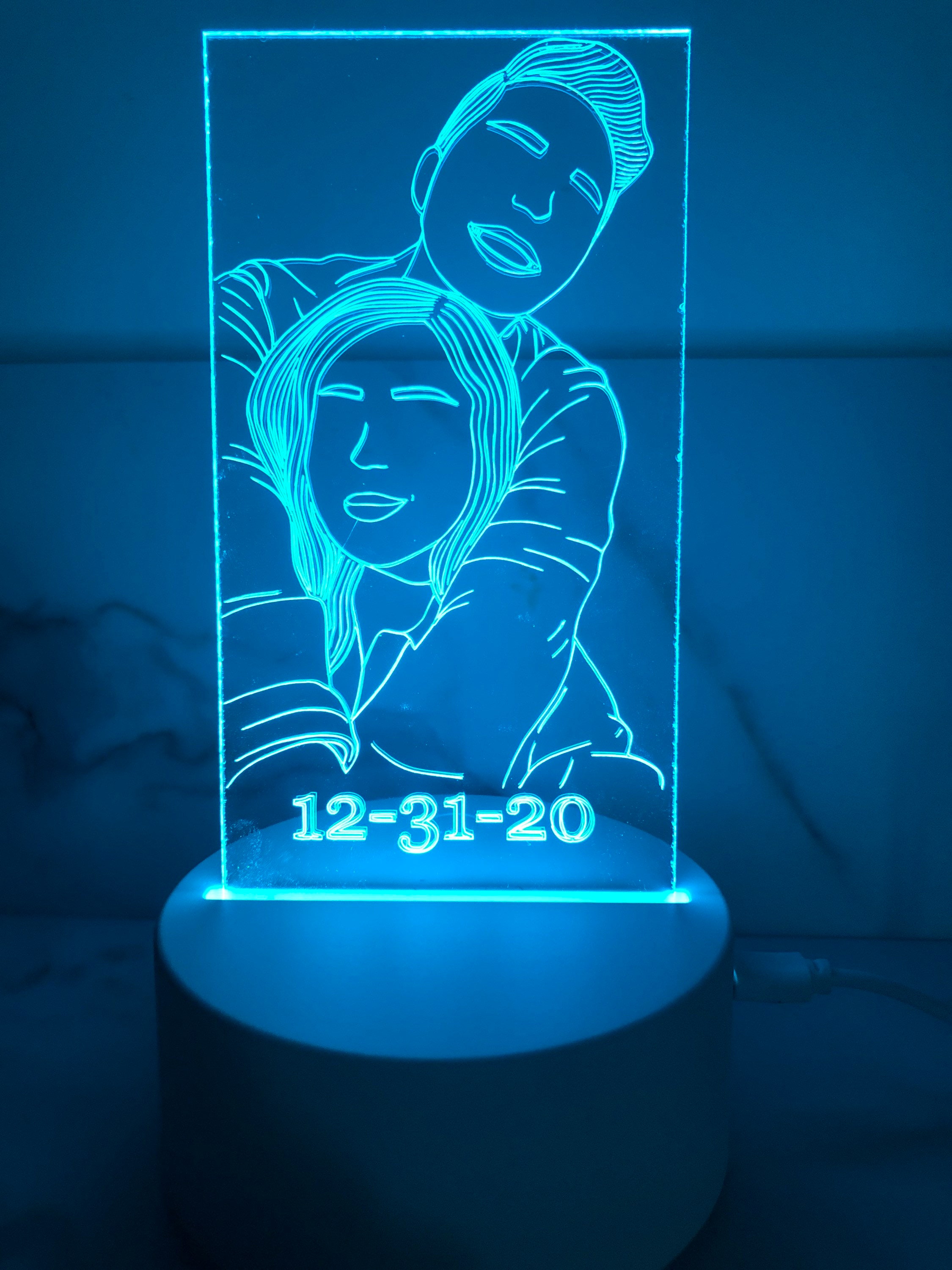 Mini Custom LED Light LED Photo LED Light Picture Light - Etsy