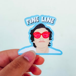 Harry Styles Fine Sticker Harry Styles Sticker Harry Styles - Etsy