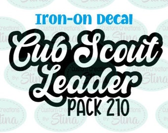 Cub Scout Troop Number Decal - Etsy