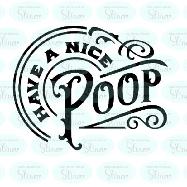 Poop Decal - Etsy