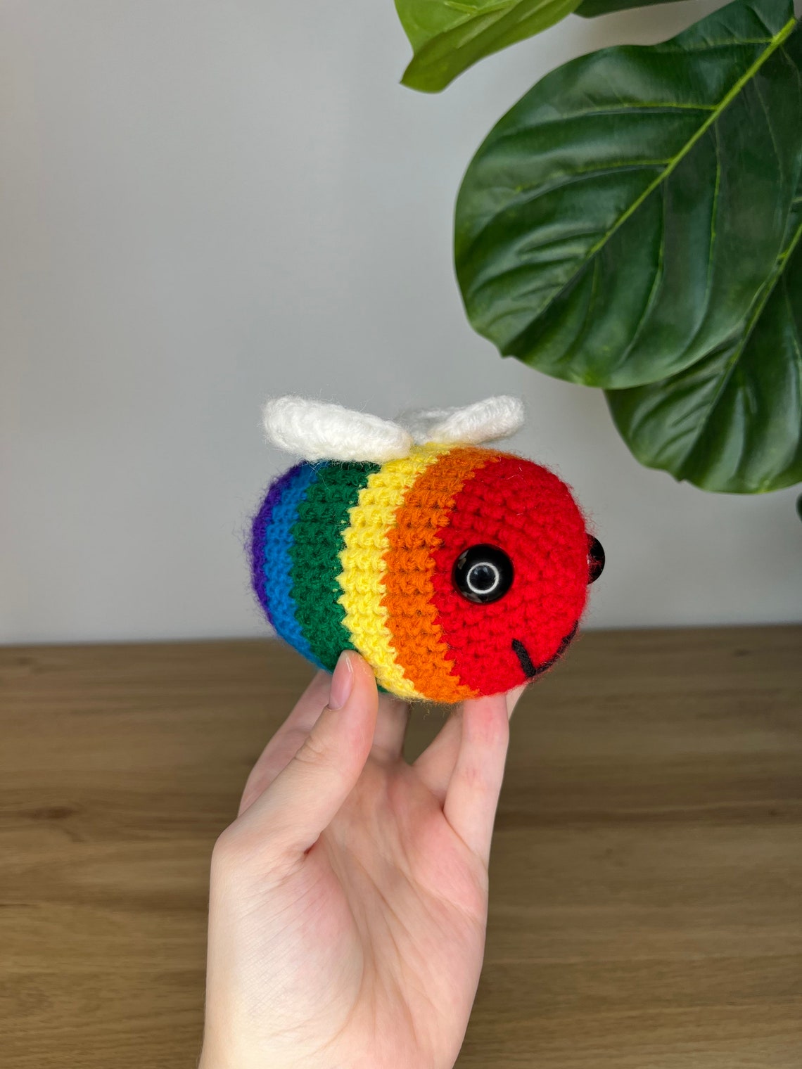 Lgbtq Crochet Bee LGBTQ Pride Flag Gay Pride Crochet - Etsy