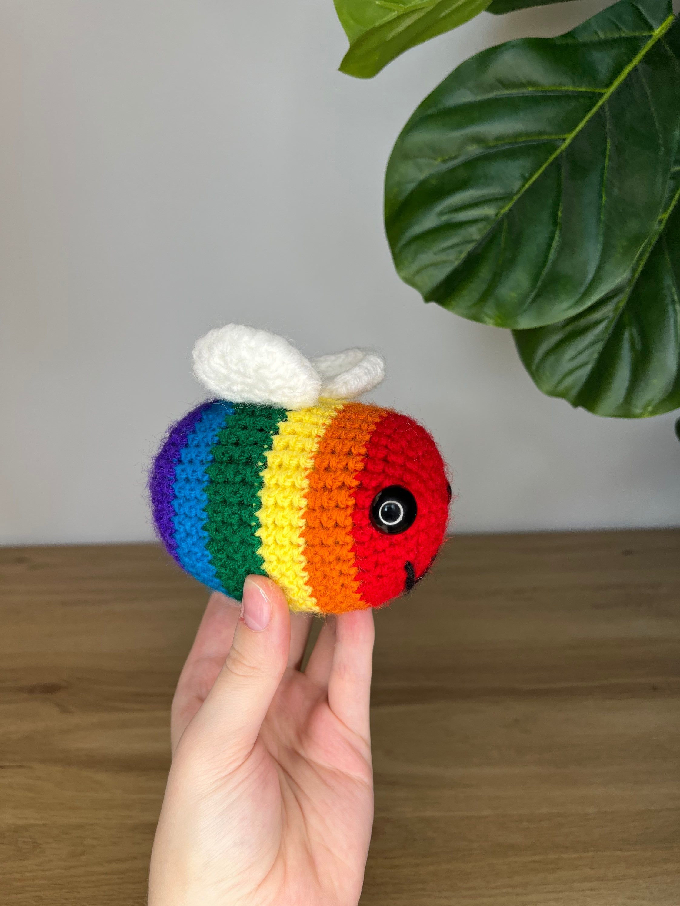 Lgbtq Crochet Bee LGBTQ Pride Flag Gay Pride Crochet - Etsy