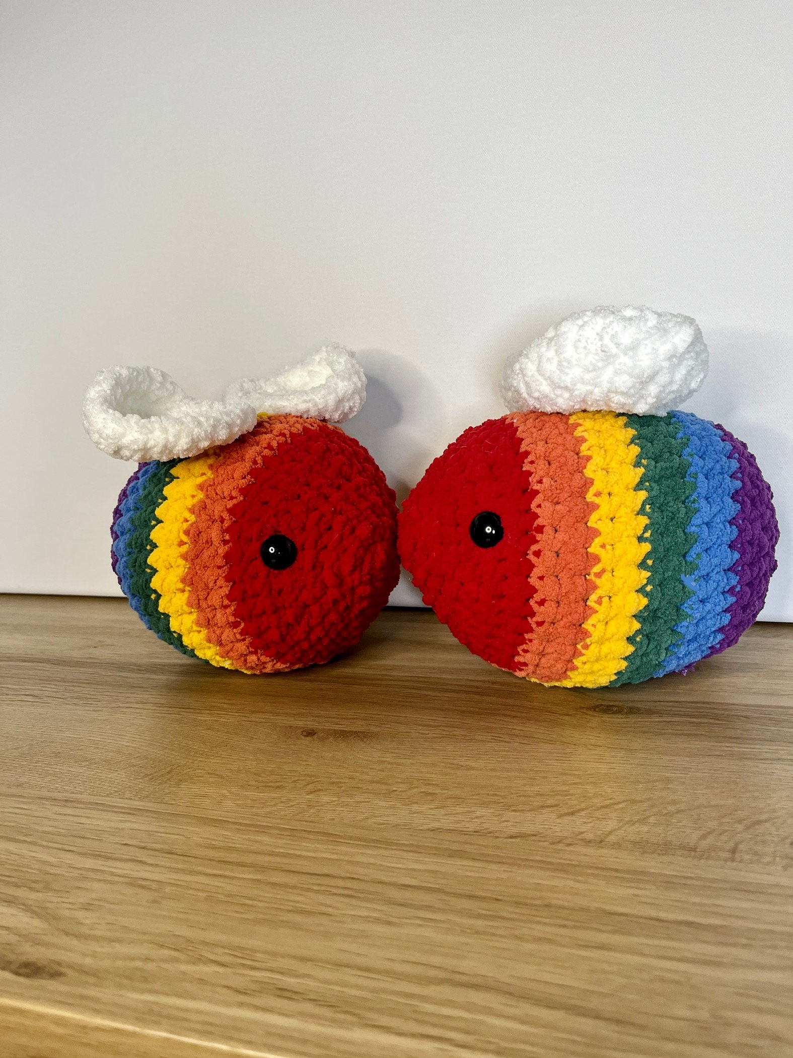 Jumbo Lgbtq Crochet Bee LGBTQ Pride Flag Gay Pride | Etsy