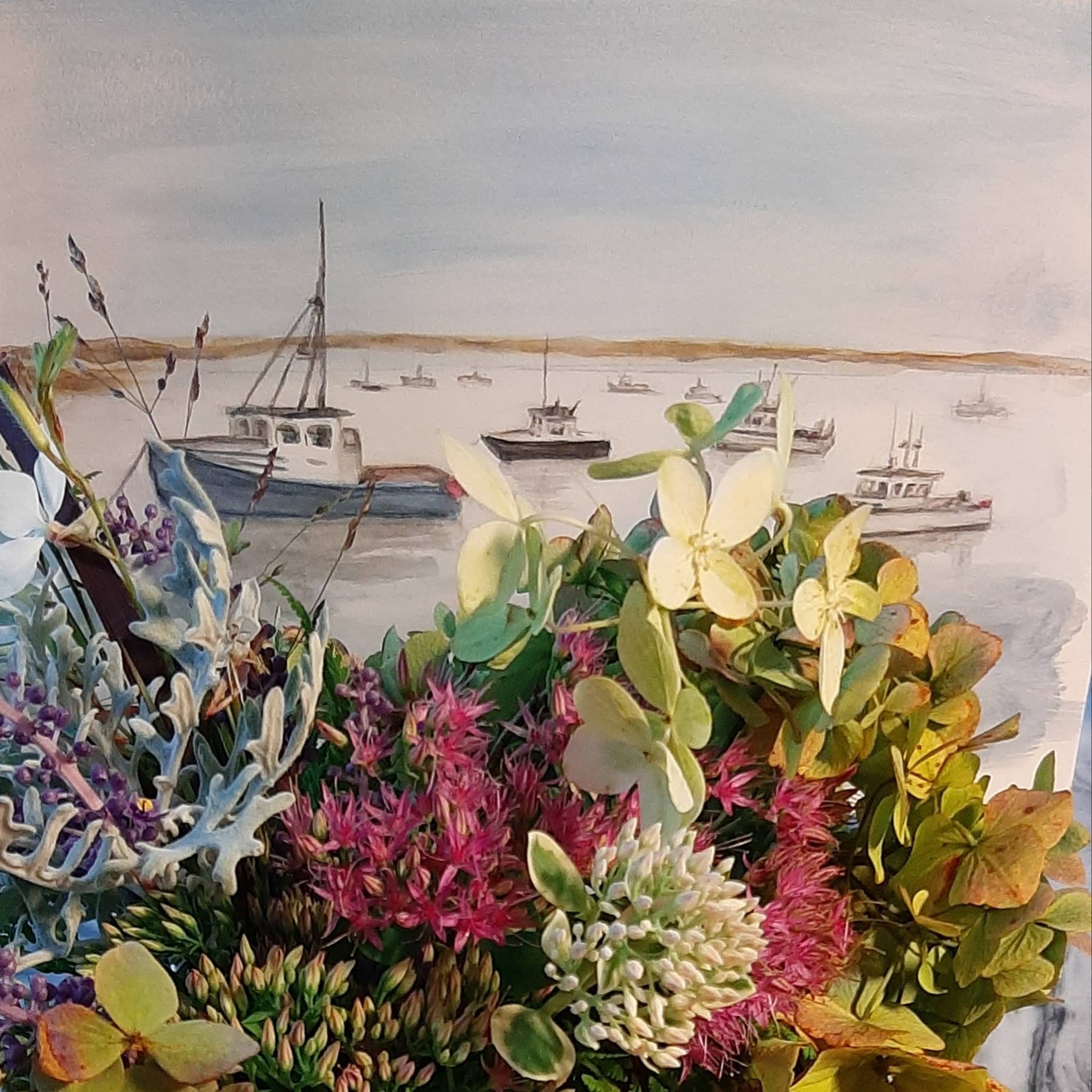 The Finest Hours Original Hand-painted Watercolor of Chatham Harbor ...