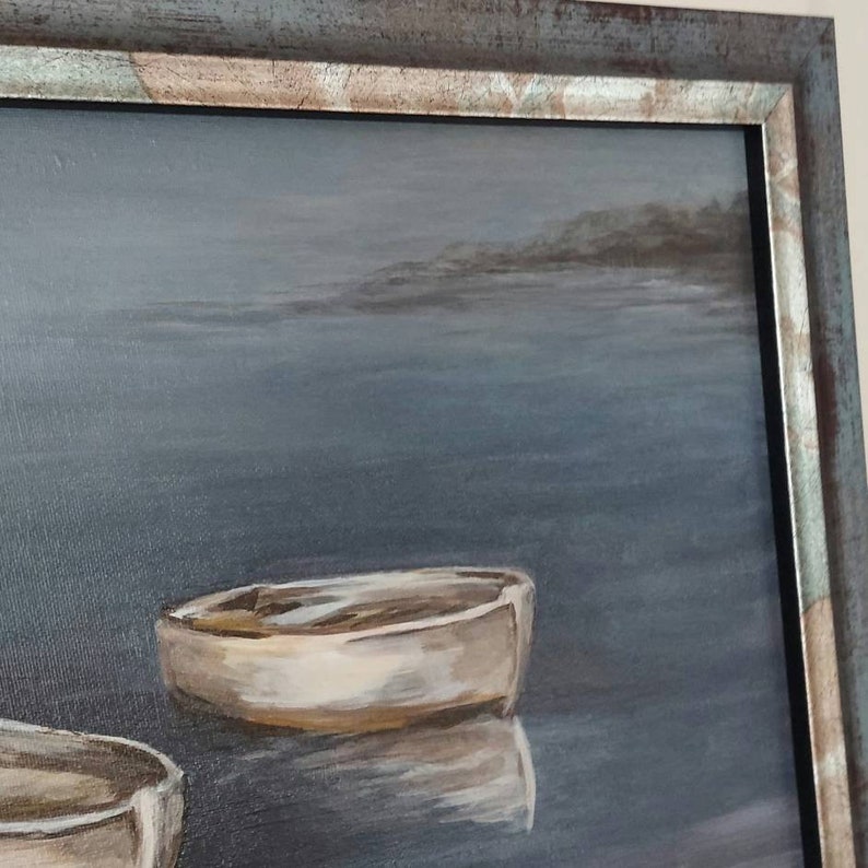 Cape Cod Harbor Dinghies Original Hand Painted Art - Etsy