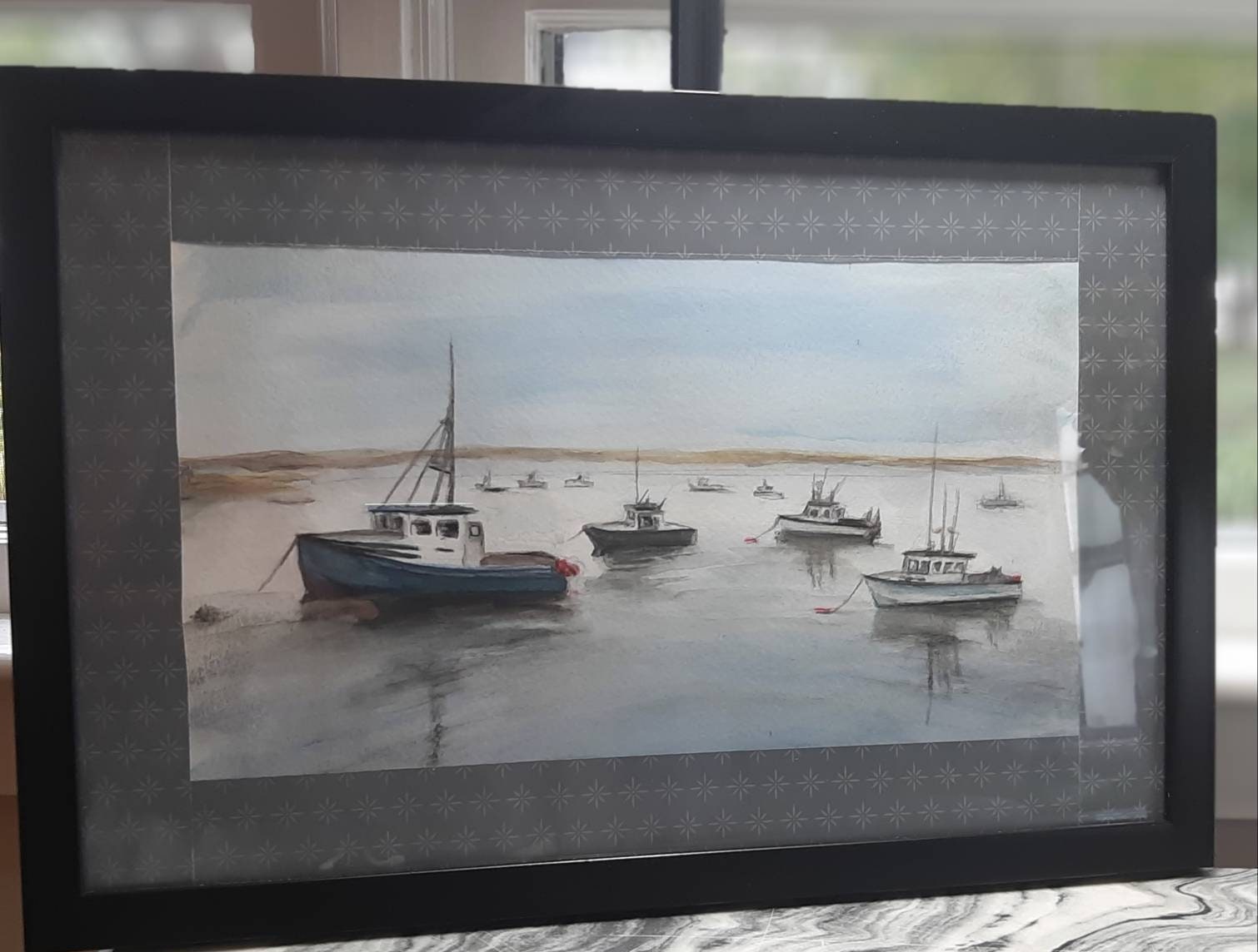 The Finest Hours Original Hand-painted Watercolor of Chatham Harbor ...