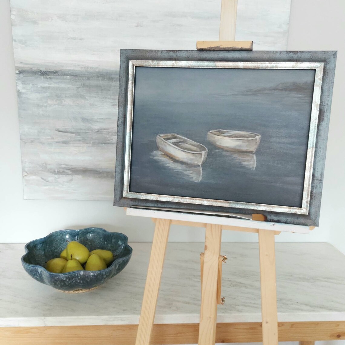 Cape Cod Harbor Dinghies Original Hand Painted Art - Etsy