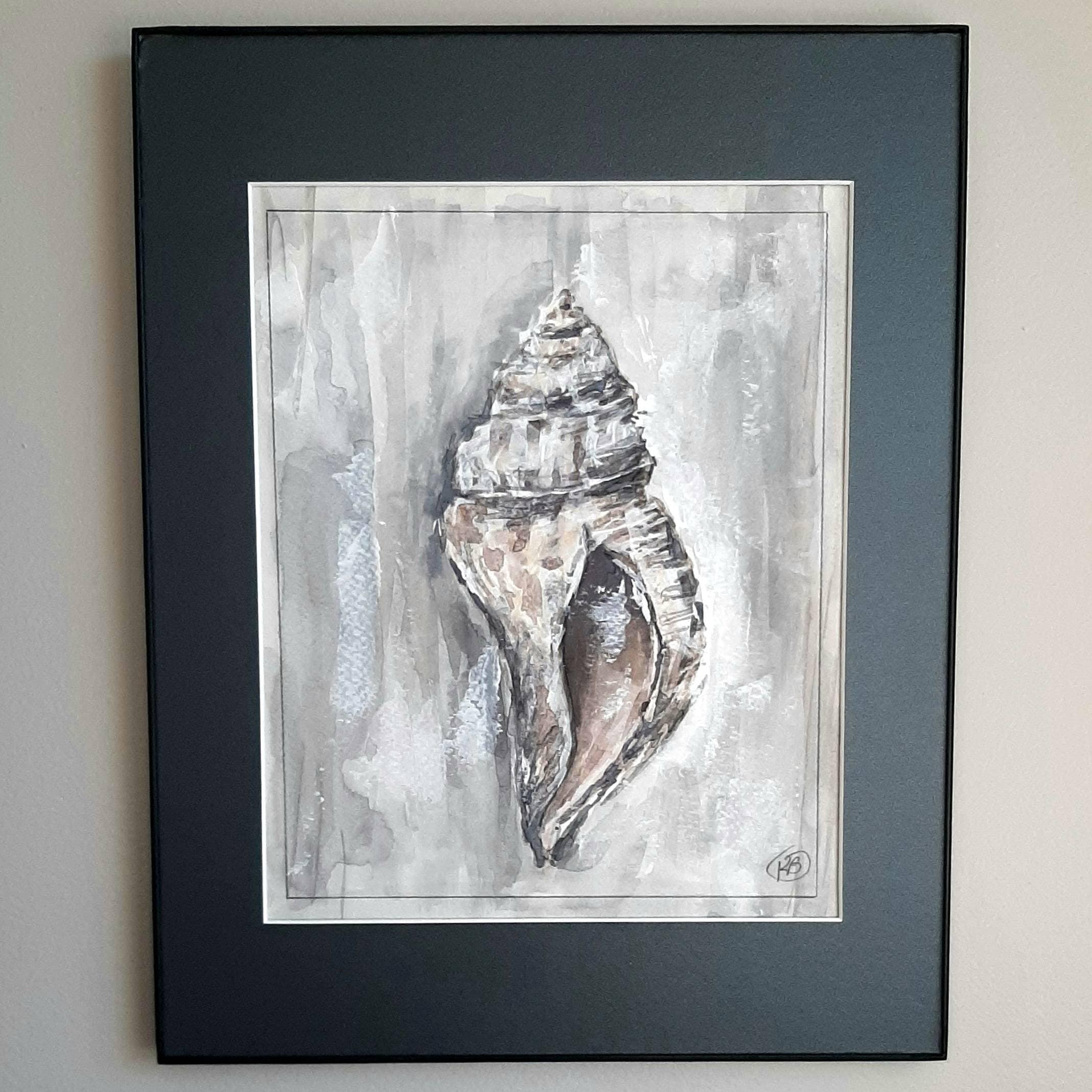 Sea Shell Collection Hand-painted Watercolor Inspired by Cape Cod ...