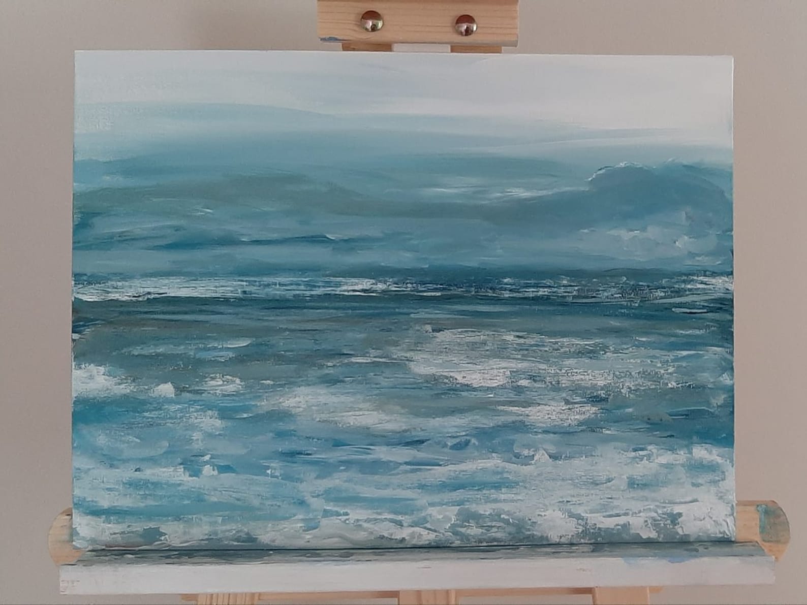 Blue Sky 1 Vineyard Sound Cape Cod Original Hand-painted Artwork ...