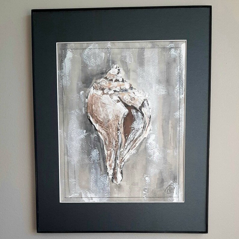 Sea Shell Collection Hand-painted Watercolor Inspired by Cape Cod ...