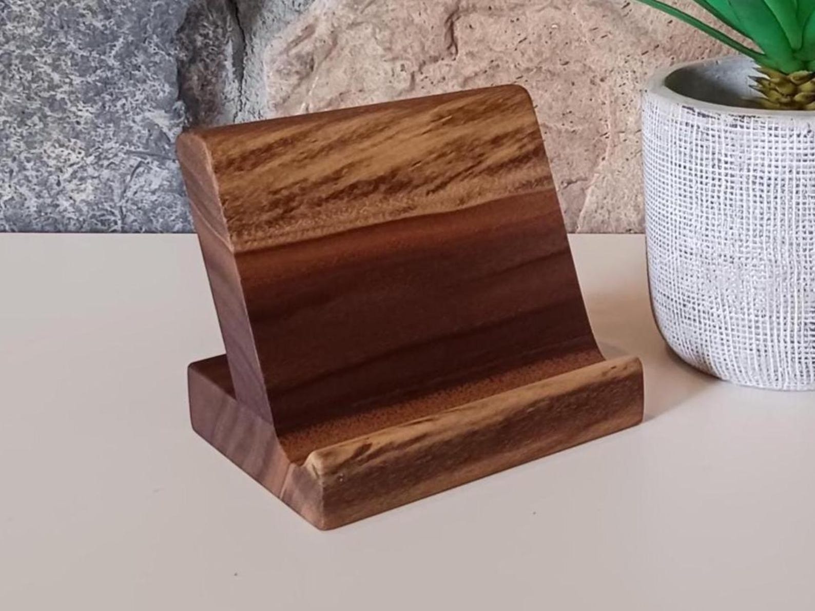 Phone Throne - Live Edge Phone Holder/stand - Etsy